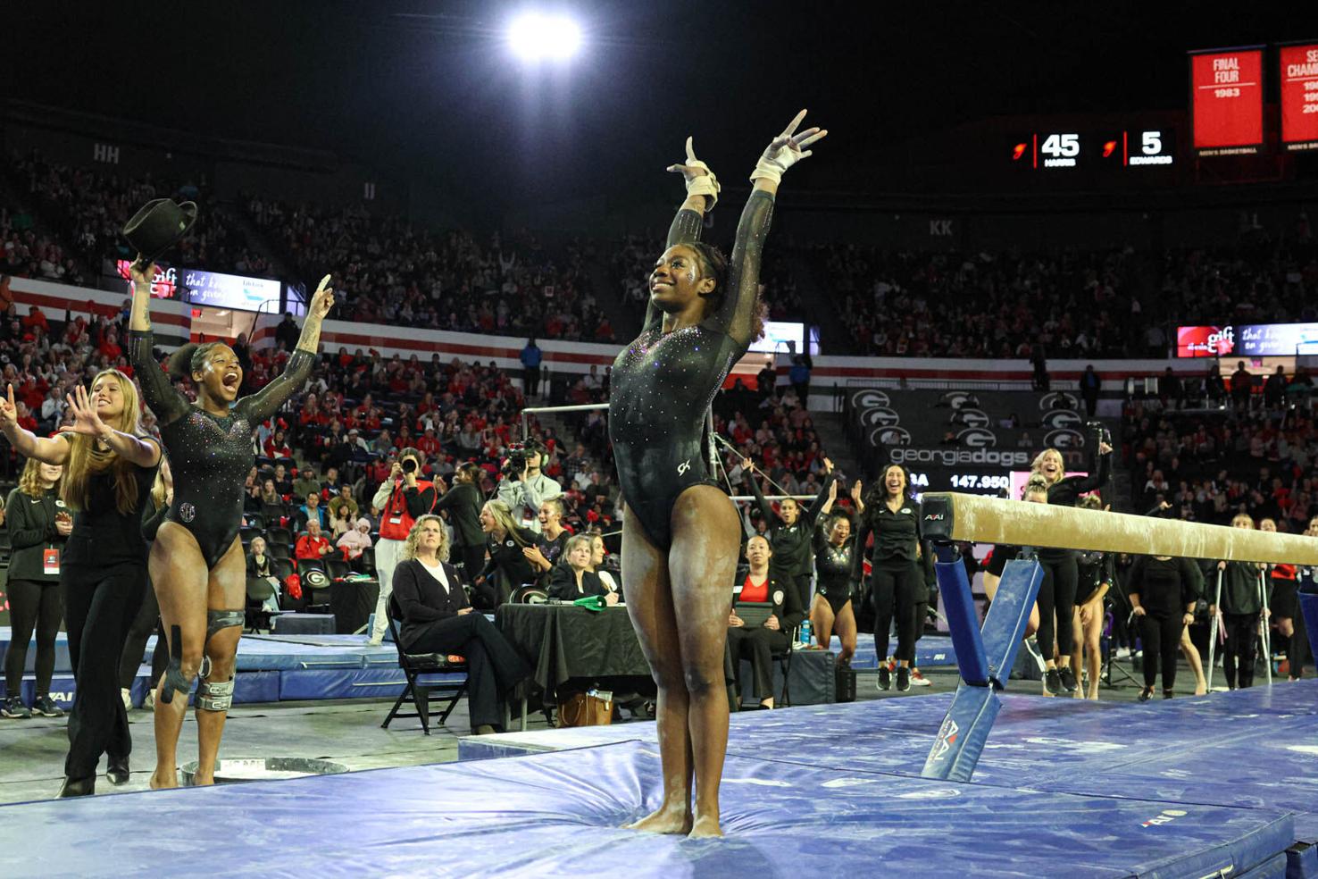 Georgia gymnastics hires co-head coaches Cecile Canqueteau-Landi and ...