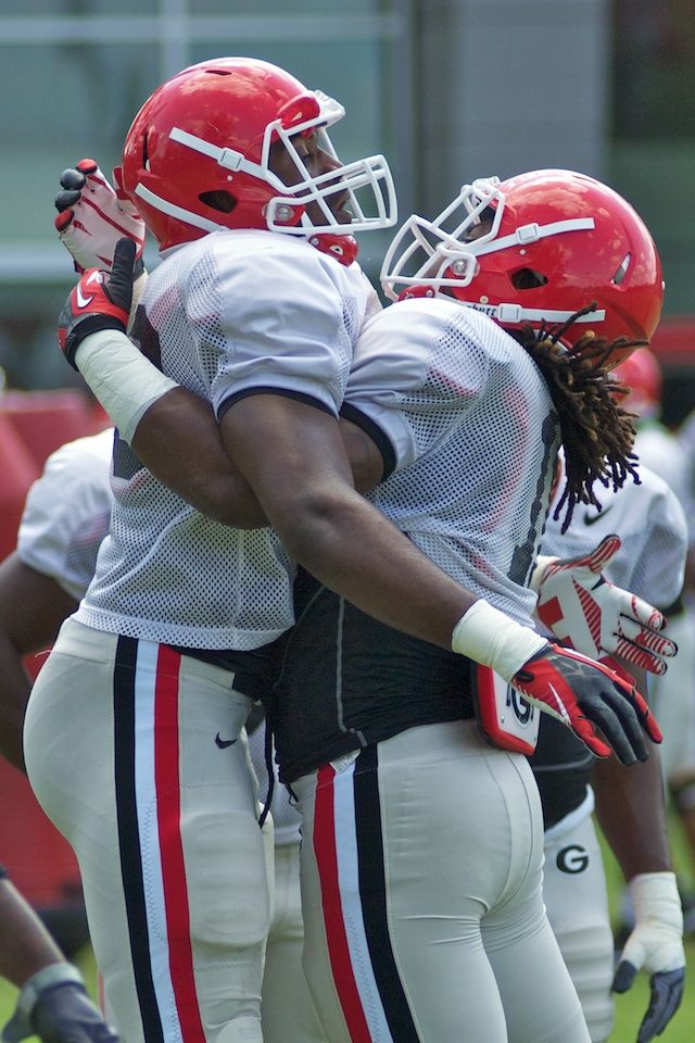 PHOTOS: Georgia Practice | Football | redandblack.com