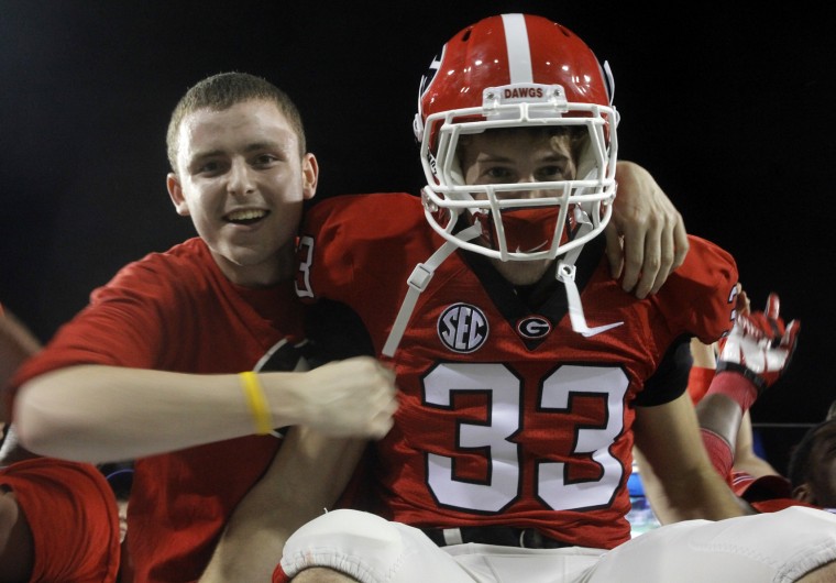 PHOTO GALLERY: Georgia Post Game Celebration vs. Florida | Gallery ...