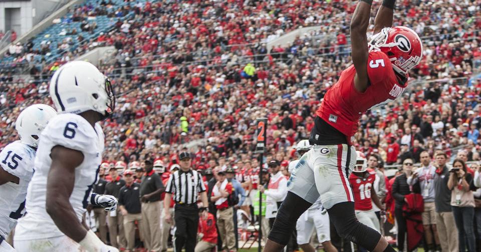 Terry Godwin delivers with trick play and receiving skills | Georgia ...
