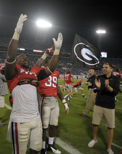 PHOTO GALLERY: Georgia Post Game Celebration vs. Florida | Gallery ...