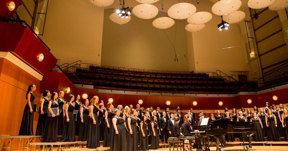 PHOTOS: UGA choirs host first spring concert at Performing Arts Center ...