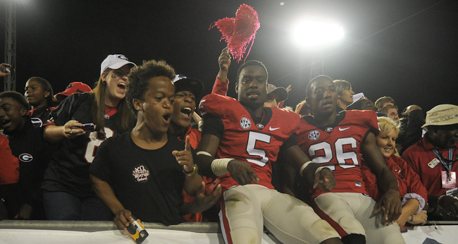 PHOTO GALLERY: Georgia Post Game Celebration vs. Florida | Gallery ...