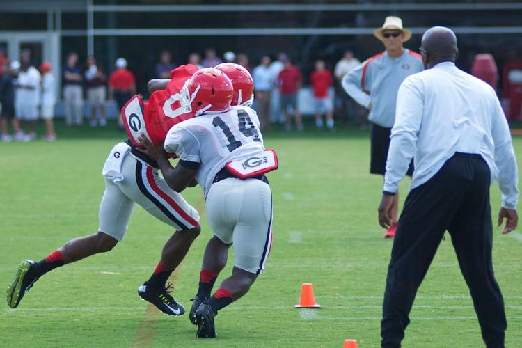 PHOTOS: Georgia Practice | Football | redandblack.com