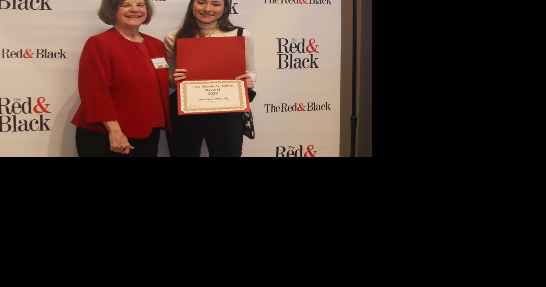 Lucinda Warnke presented with inaugural Wade S. Ricks Award | Alumni ...