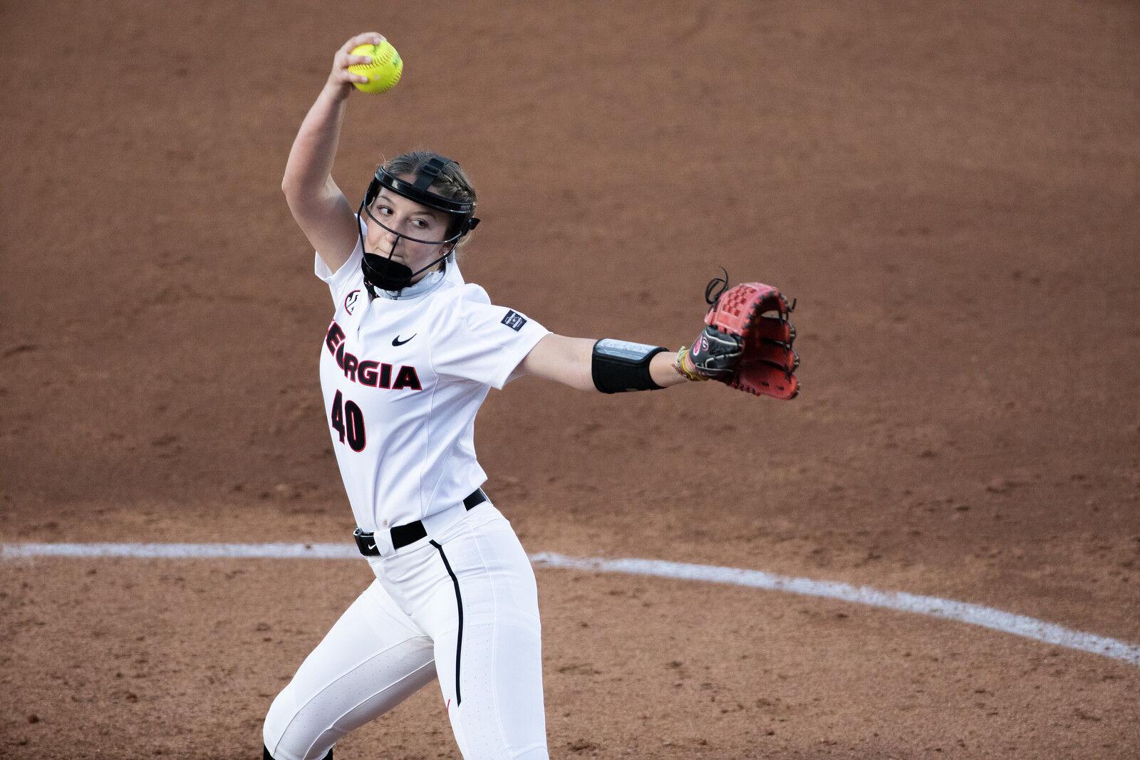 Freshman pitcher Madison Kerpics brings depth to Georgia softball ...