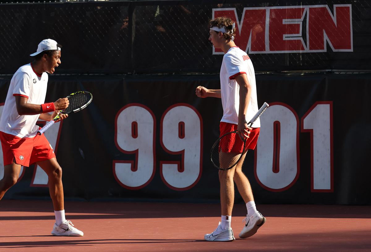 Georgia men's tennis sweeps Arkansas 4-0 and The Citadel 7-0 | Georgia ...