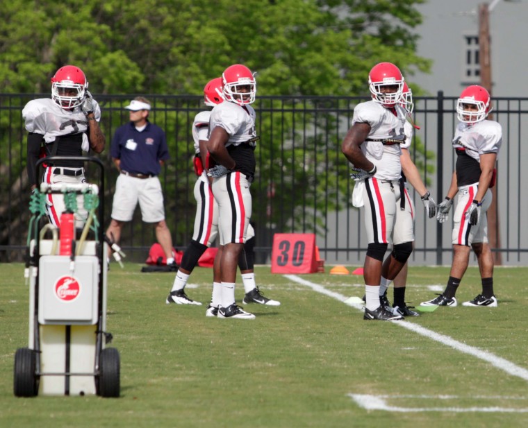 PHOTO GALLERY: Spring football practice | Georgia Sports | redandblack.com