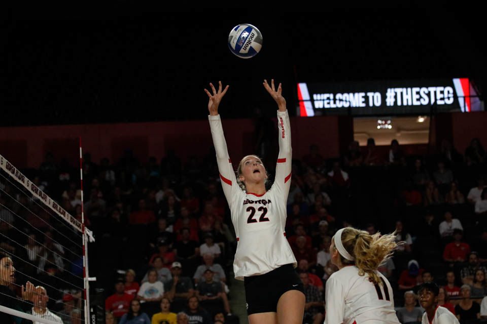 PHOTOS: UGA volleyball defeats Coastal Carolina | Multimedia ...