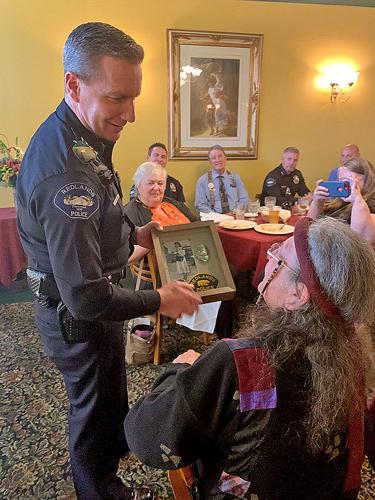 First female to join the Redlands police celebrates 90th birthday ...