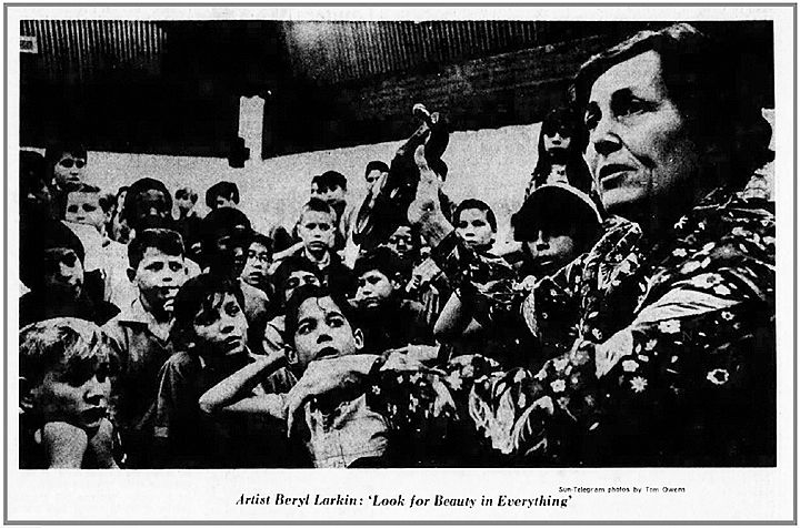 Work of a versatile artist Beryl Larkin donated to the Museum of ...