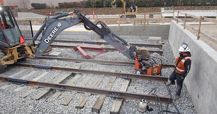 Road construction continues on Redlands Passenger Rail Project | News ...