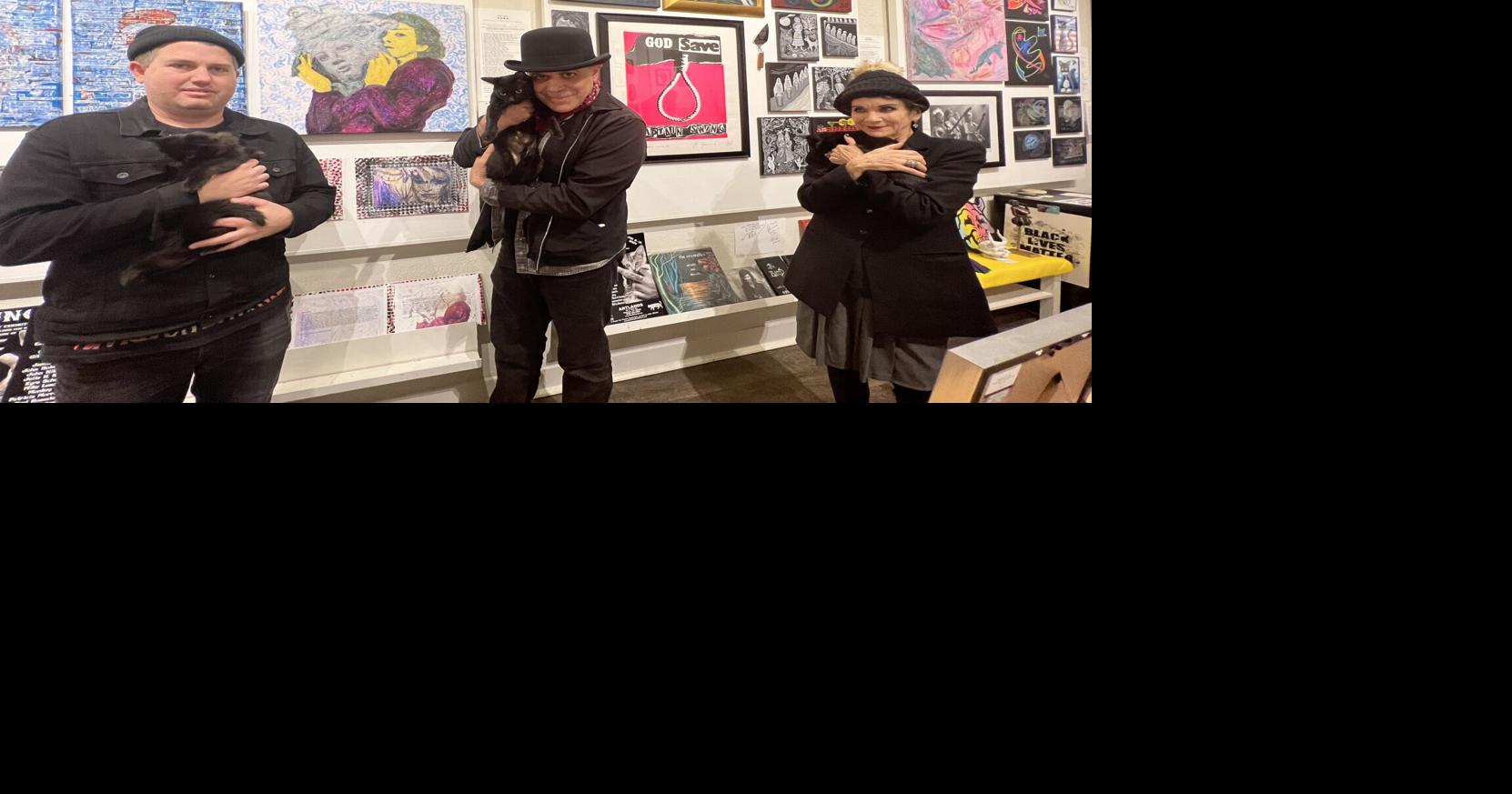 Punk legends exhibit, perform at the Artlands, for the cats | Arts ...