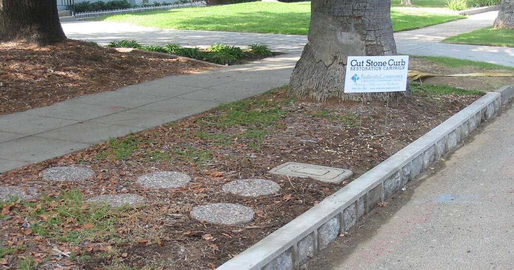 Partnering to preserve Redlands’ cut stone curbs | Community ...