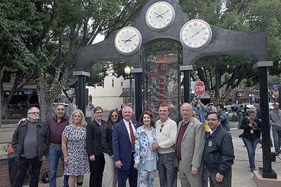 City unveils new sister cities clock in downtown Redlands | News ...