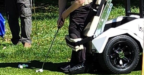 Redlands man whose legs cannot stand is avid golfer ...
