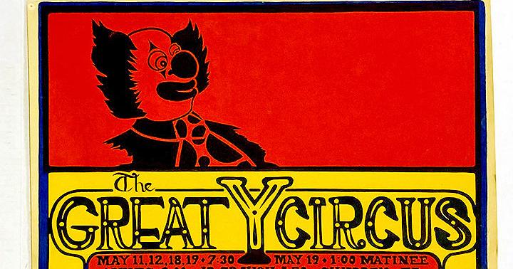 A dozen posters from the Great Y circus join the MOR collection ...