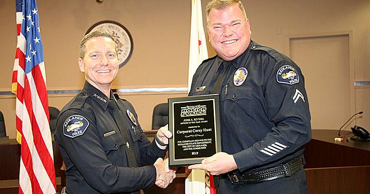 Redlands police honor their heroes at annual awards ceremony | News ...