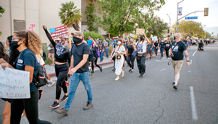Peaceful protest in Redlands | Public Safety | redlandscommunitynews.com