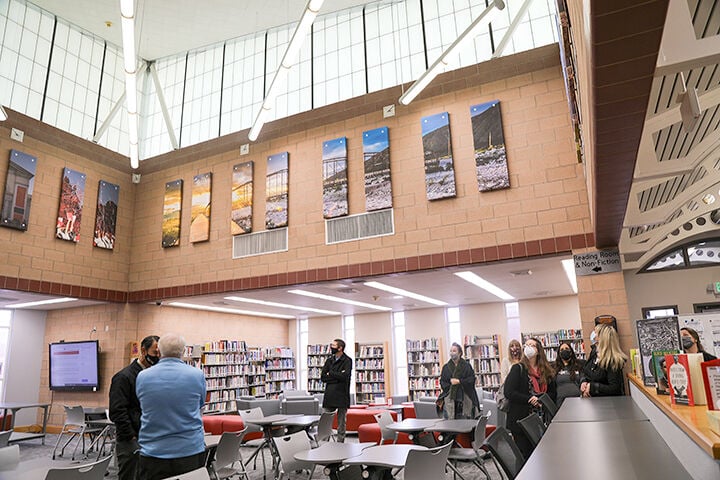 Officials tour four renovated libraries at Redlands high schools ...
