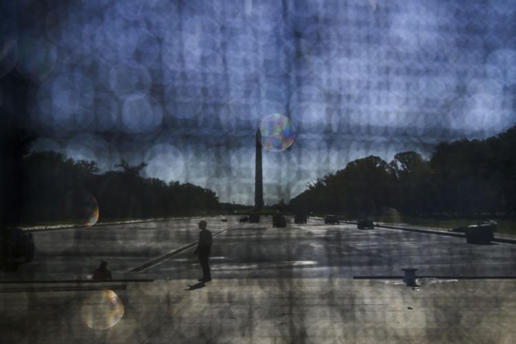 Refilling starts for newly painted Reflecting Pool in Washington, in ...
