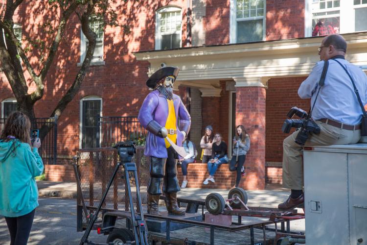 Pirate statue returned with 'Pirate pride' | Local News | reflector.com