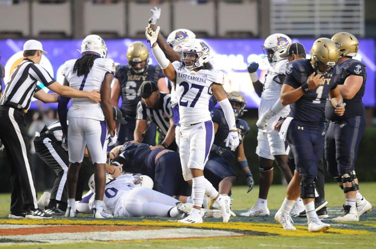 ECU football: Pirates drop conference opener to Navy in double overtime ...