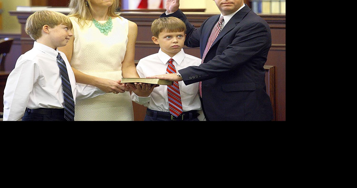 Teague sworn in as new judge | Local News | reflector.com