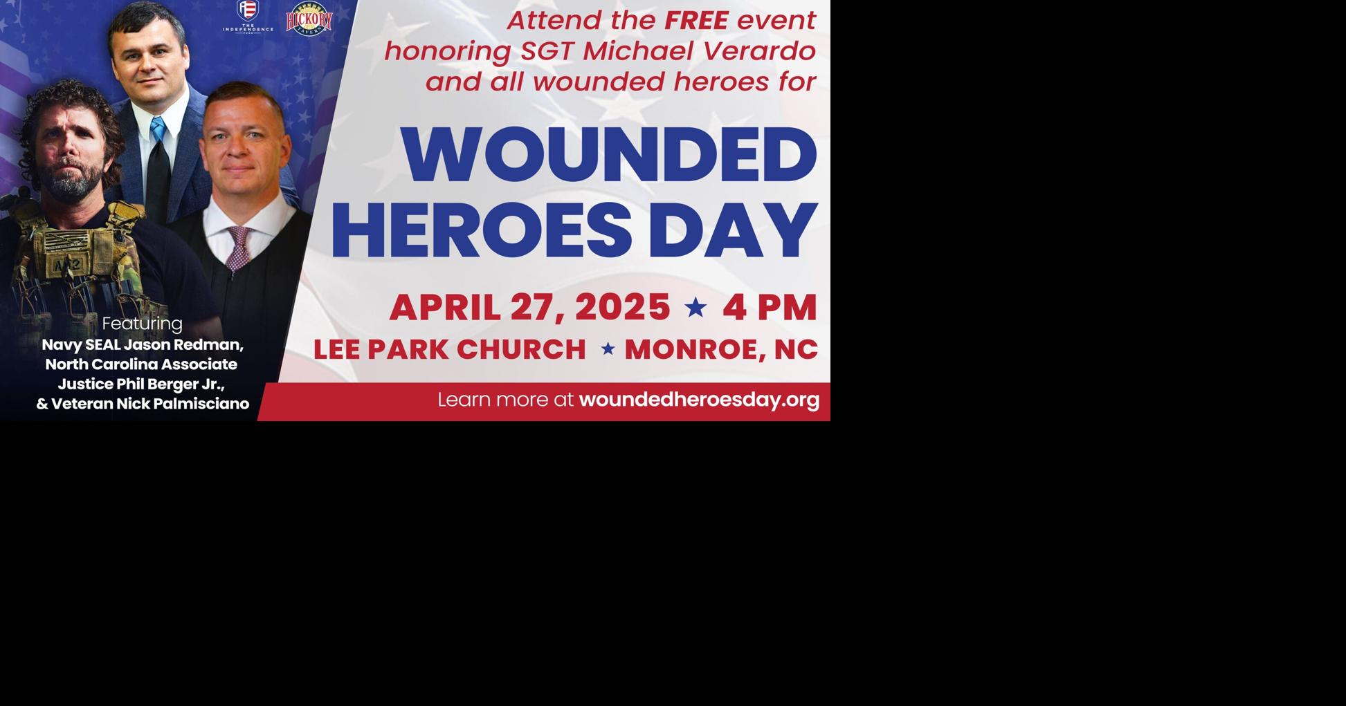 North Carolina Celebrates fifth annual Wounded Heroes Day | | reflector.com