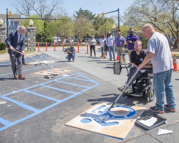 Reflector Photos: ECU unveils new accessible parking icon | Photo ...