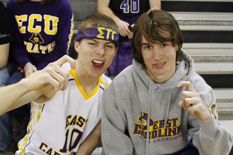 SCENE AROUND ECU-Rice game on Feb. 4 | Photo Galleries | reflector.com