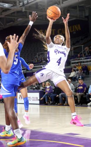 ECU women's basketball: Fauntleroy drops 27 points, McNeill snags 100th ...