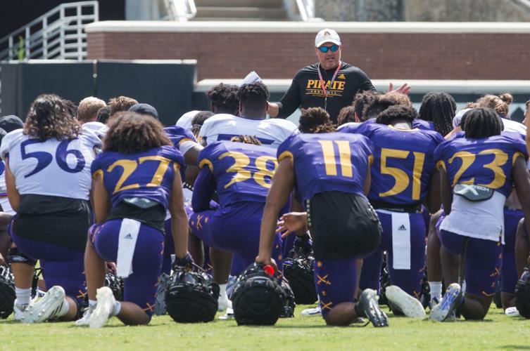 ECU football: Pirates hope to zero in on depth chart after scrimmage ...