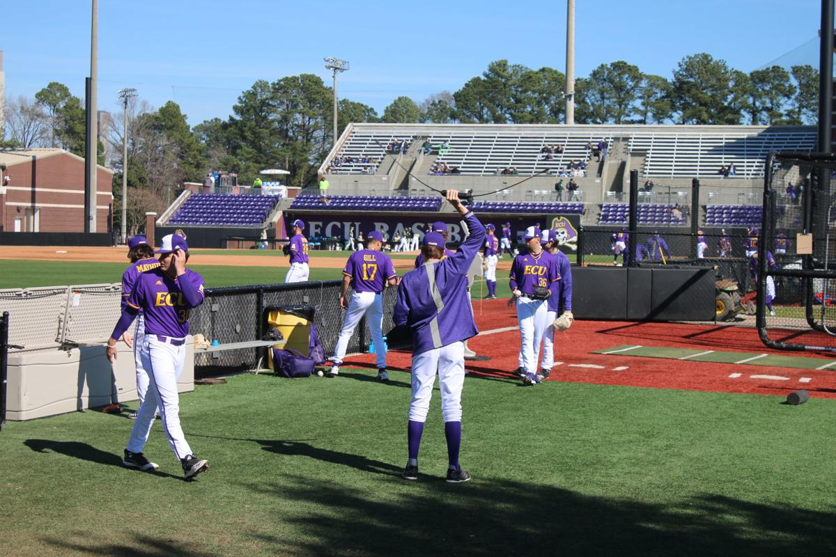 Scene Around at ECU Baseball vs Georgia Southern on Feb. 15, 2020 ...