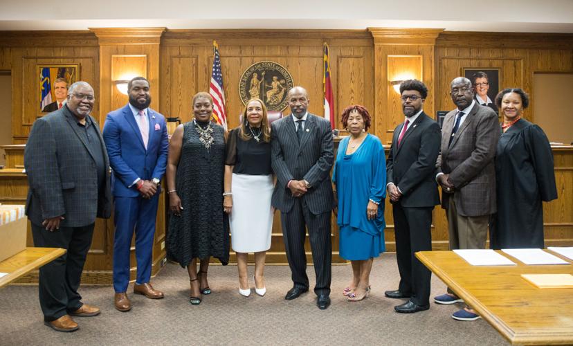 Wilkins takes oath for state commission | Local News | reflector.com