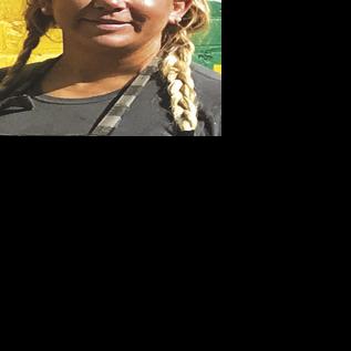 Local artist Lisa Koonce plans to finish repainting the mural for the ...