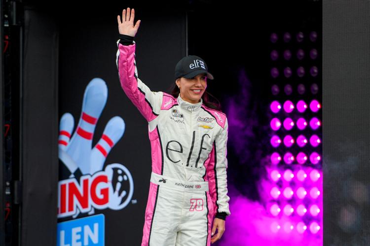 Katherine Legge finishes 31st at Coke 600 after bid to complete racing ...