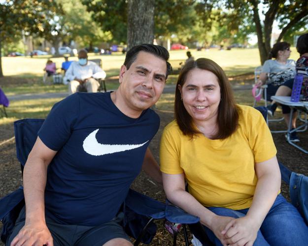 Scene Around Sunday in the Park at Greenville Town Common on June 26 ...