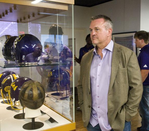 ECU football: Coaches, players tour new football exhibit | College ...