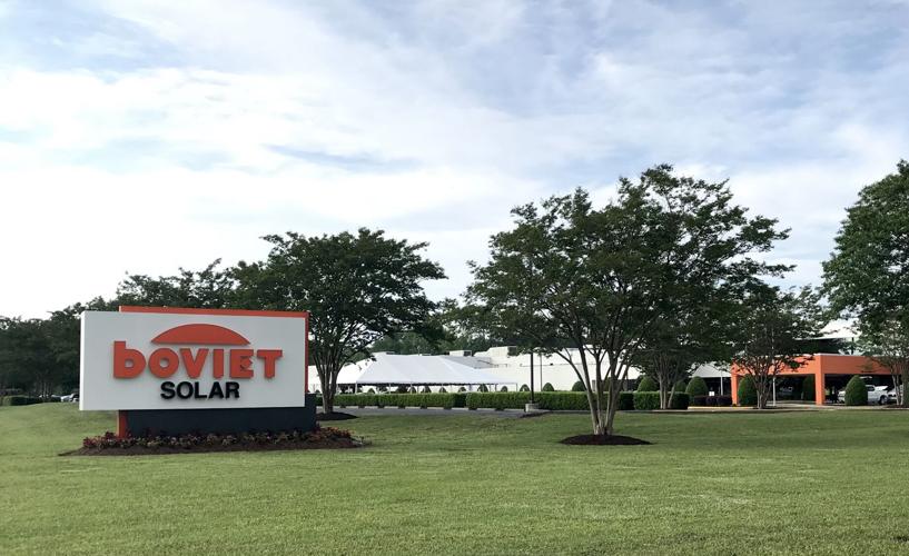 Boviet Solar celebrates progress at Greenville facility | Local News ...