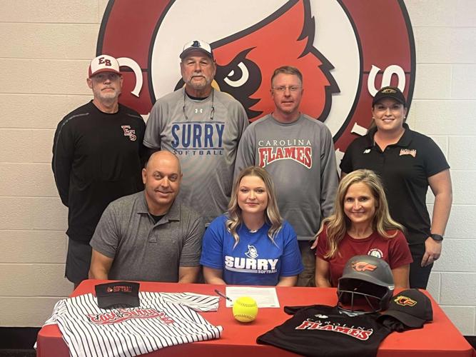 Robertson signs with Surry Community Softball | APG State News ...