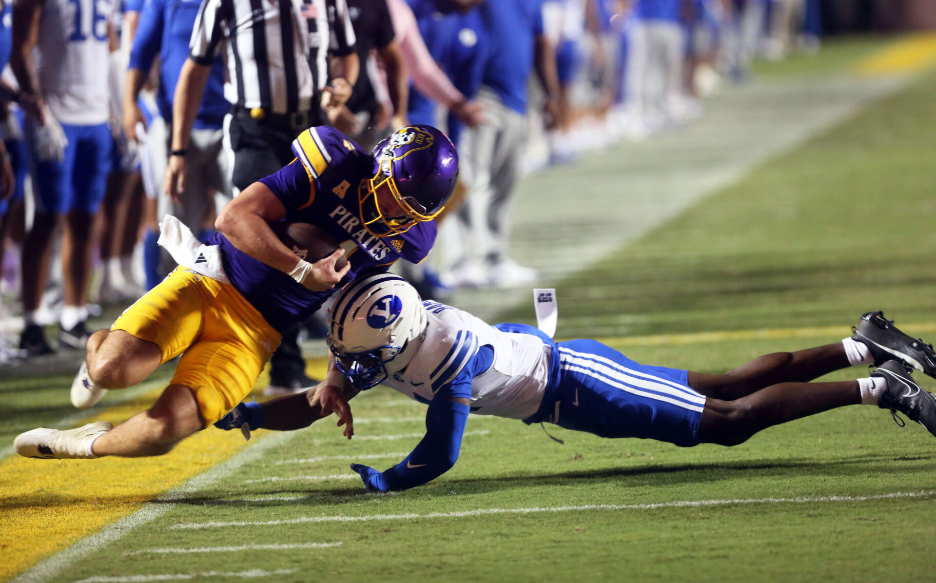 ECU football: Pirates' gold-out becomes flag-flying disappointment ...