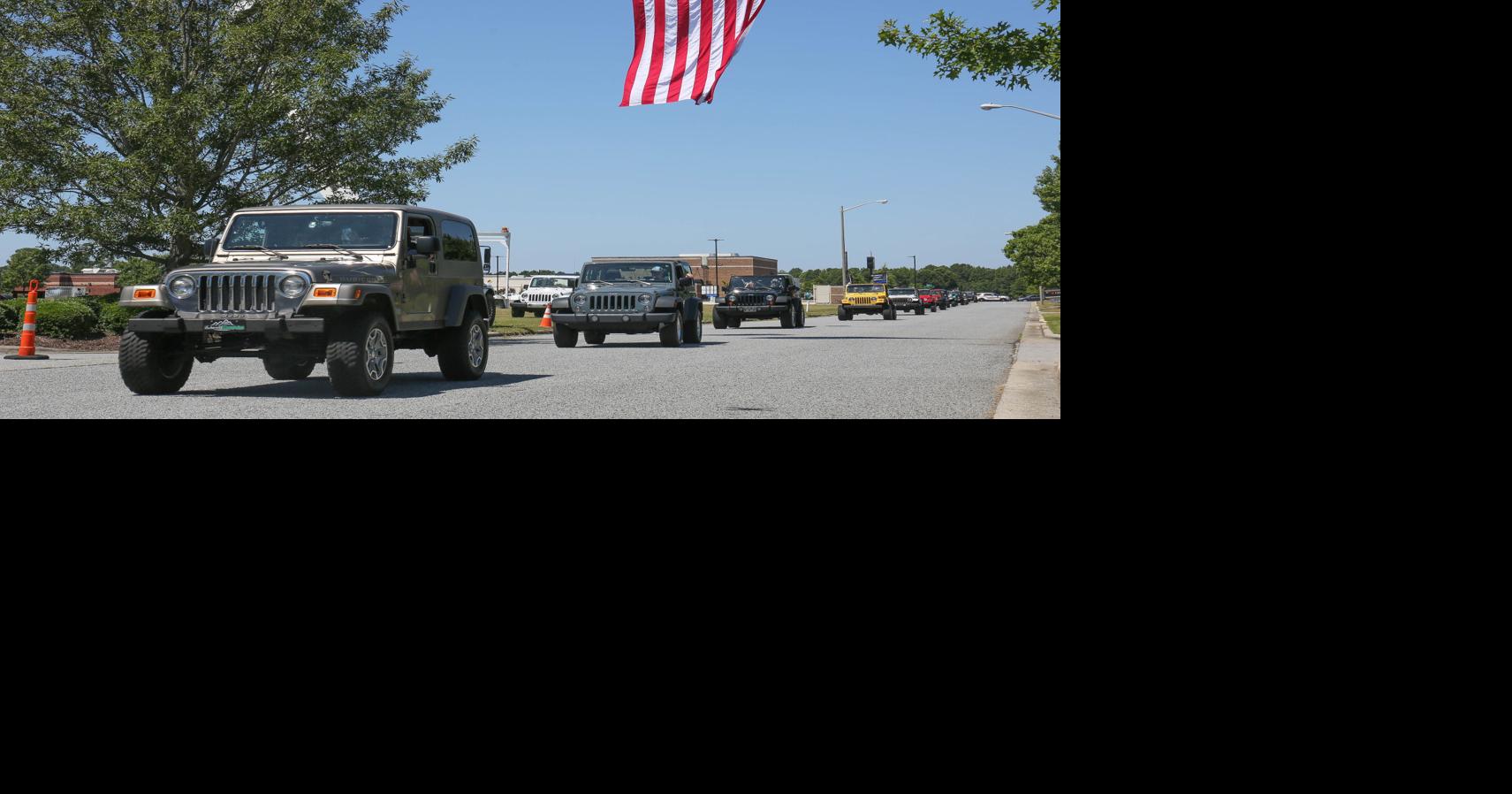 Rolling with Responders: Jeep, off-road enthusiasts parade for ...