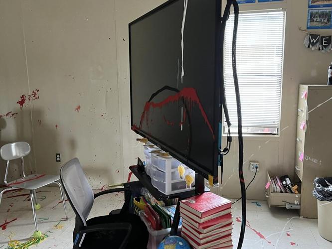 Panthers take the field following vandalism incident; Eastern classroom ...