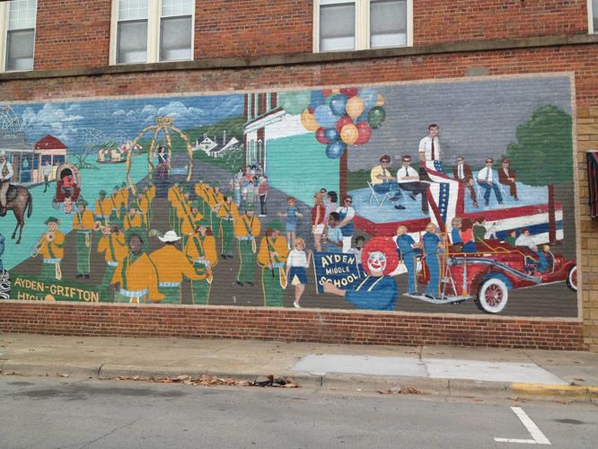 Local artist Lisa Koonce plans to finish repainting the mural for the ...