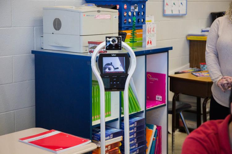 Pitt County School introduce VGo robot to create presence for students ...