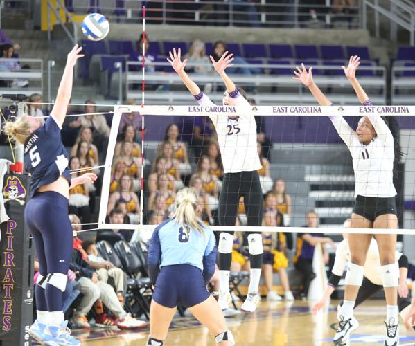 ECU volleyball: Pirates complete first postseason play with win and ...