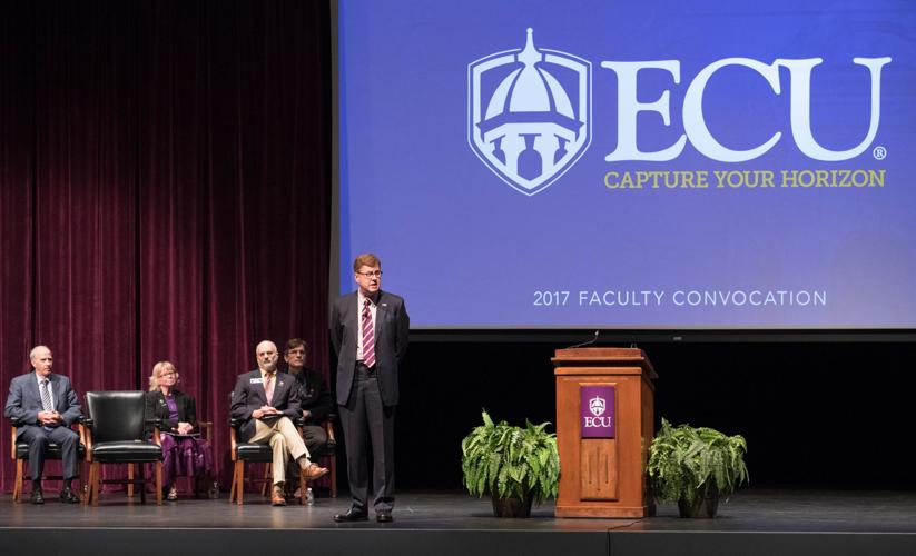 Chancellor tells faculty ECU is vital, spreading its message | Local ...