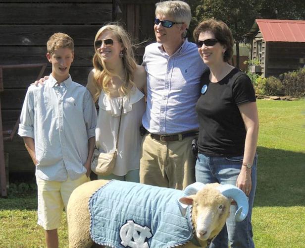 Greenville woman wrangles UNC ram | Local News | reflector.com