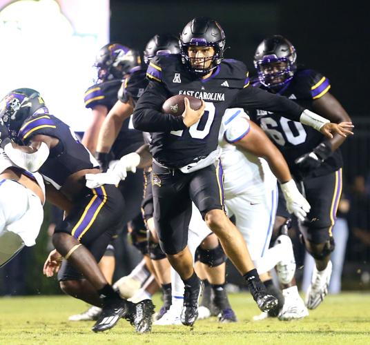 ECU football: Pirates falter late, lose to SMU at home | College ...
